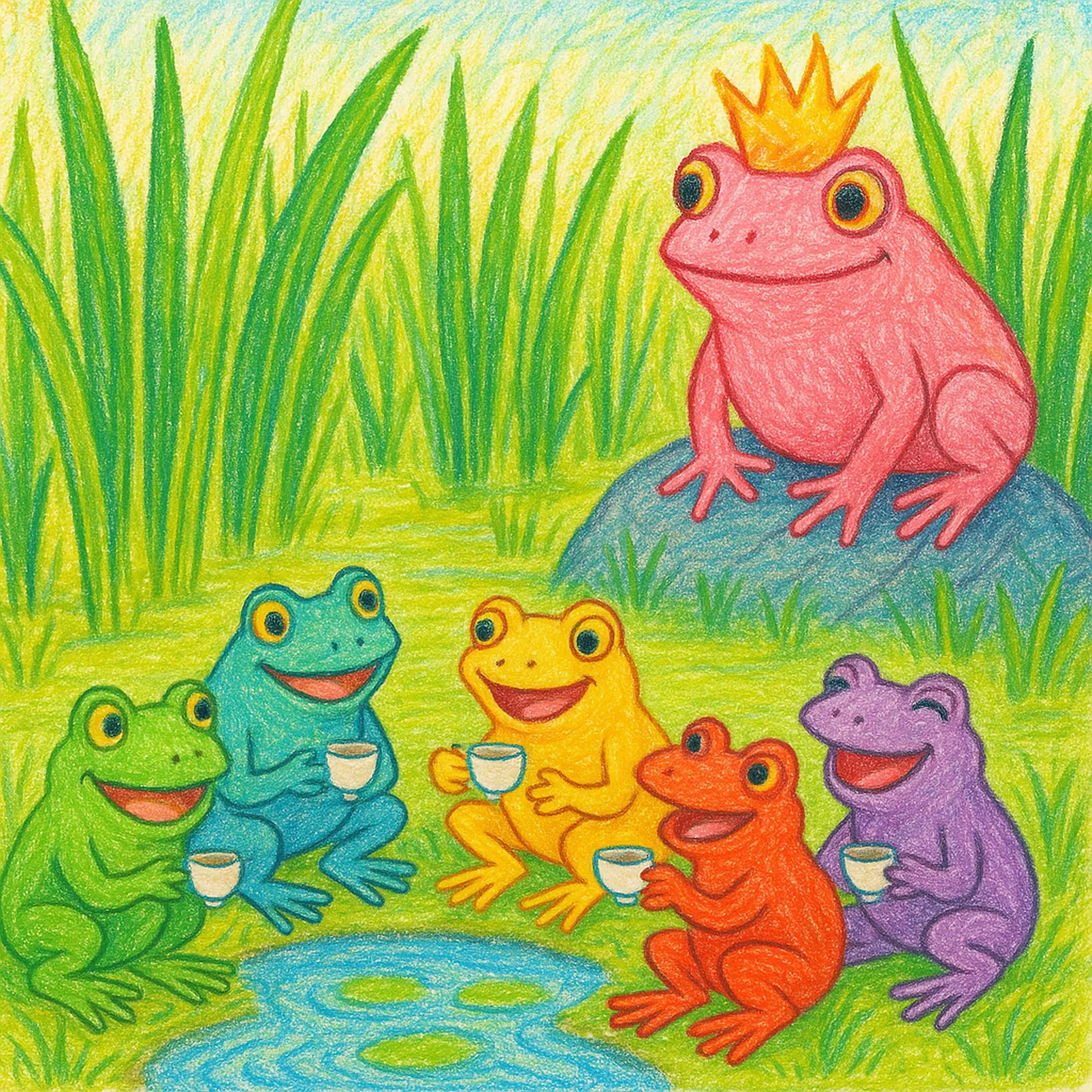 LIFE TRŠCA: Creative contest »Frog Day in the Reeds« - Notranjski park - EN
